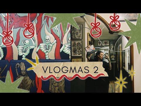 VLOGMAS 2 🎄🎅🏼 TATUANDO COSAS XULITAS EN BARNA