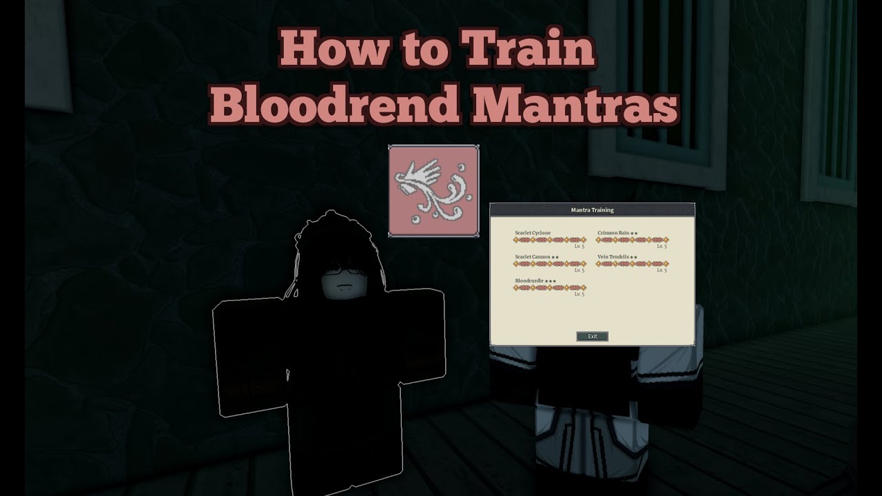 How to Upgrade Bloodrend Mantras | Deepwoken - YouTube