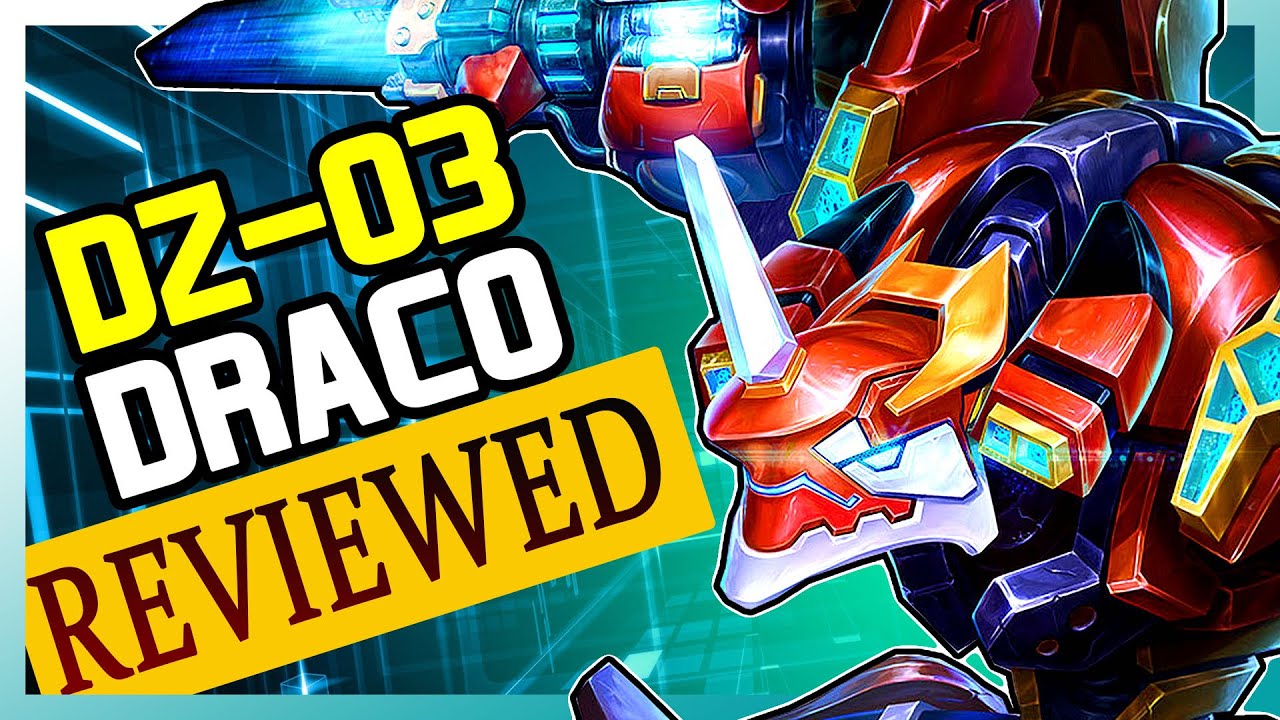 DZ-03 DRACO Drogoz Tested and Rated! - Paladins - YouTube