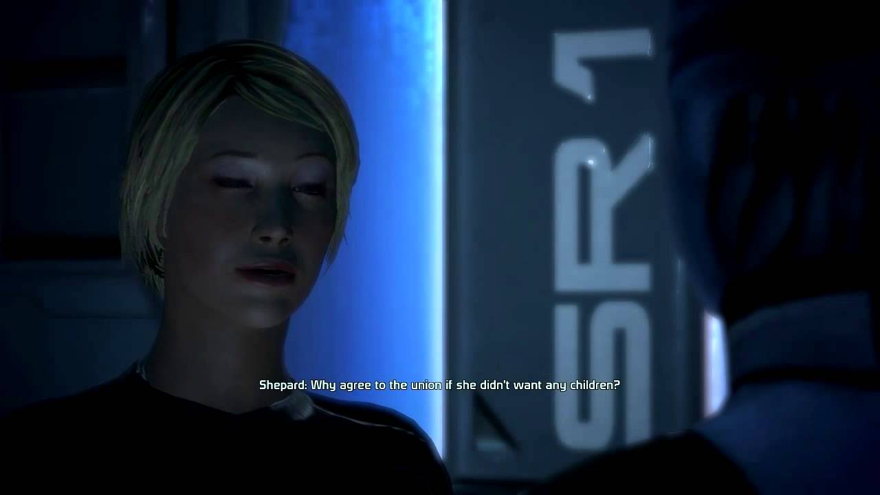 Commander Shepard Asks Too Many Questions (ME1) - YouTube
