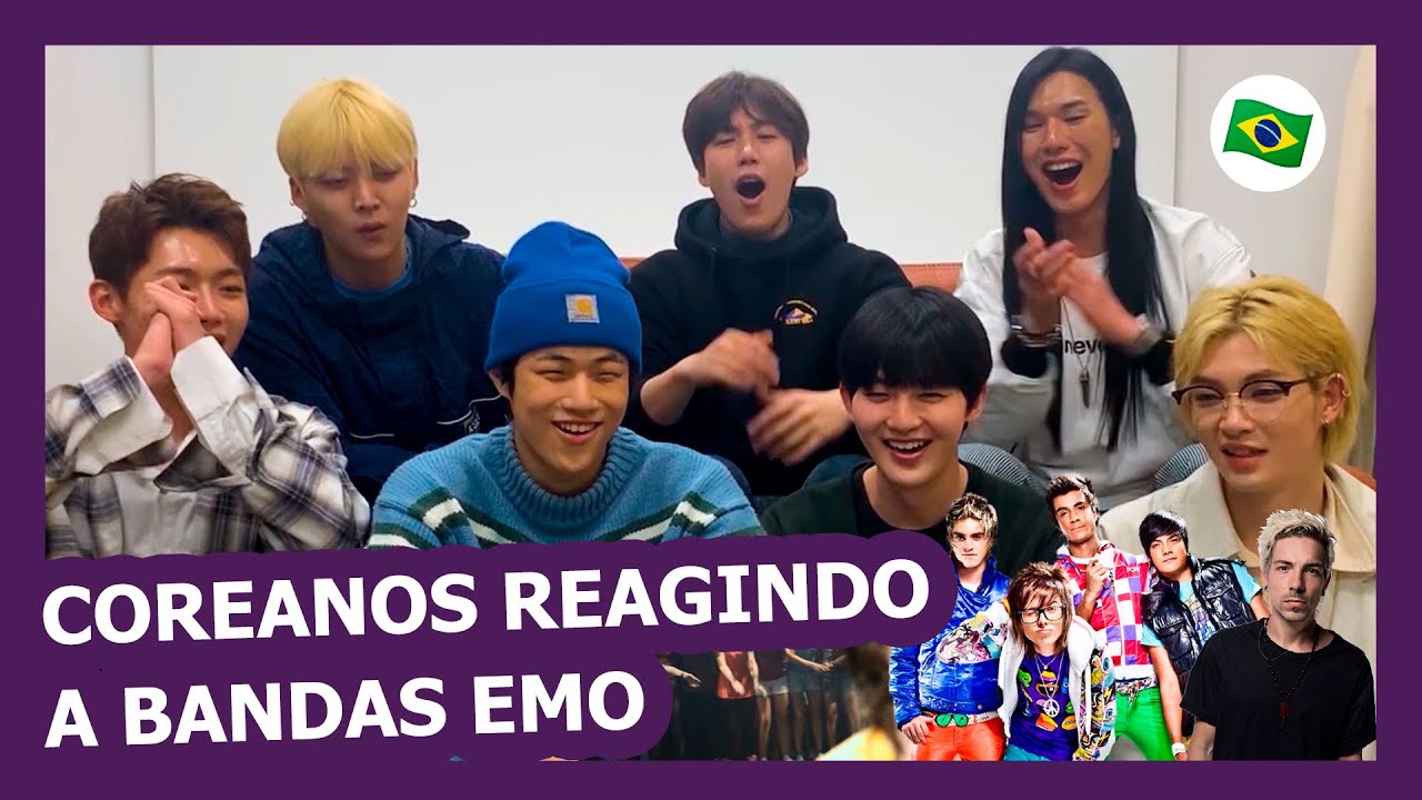 IDOLS COREANOS reagem a BANDAS EMO BRASILEIRAS feat. WOW - YouTube