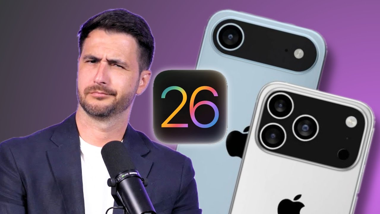 ¿iOS 26 y iPhone 26 este AÑO? Qué haces APPLE?! - YouTube