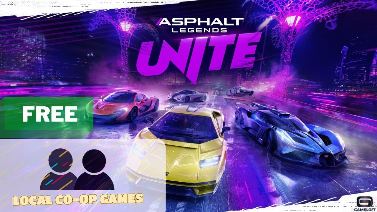 Asphalt Legends Unite - Learn How to Play Splitscreen Multiplayer (Free ...