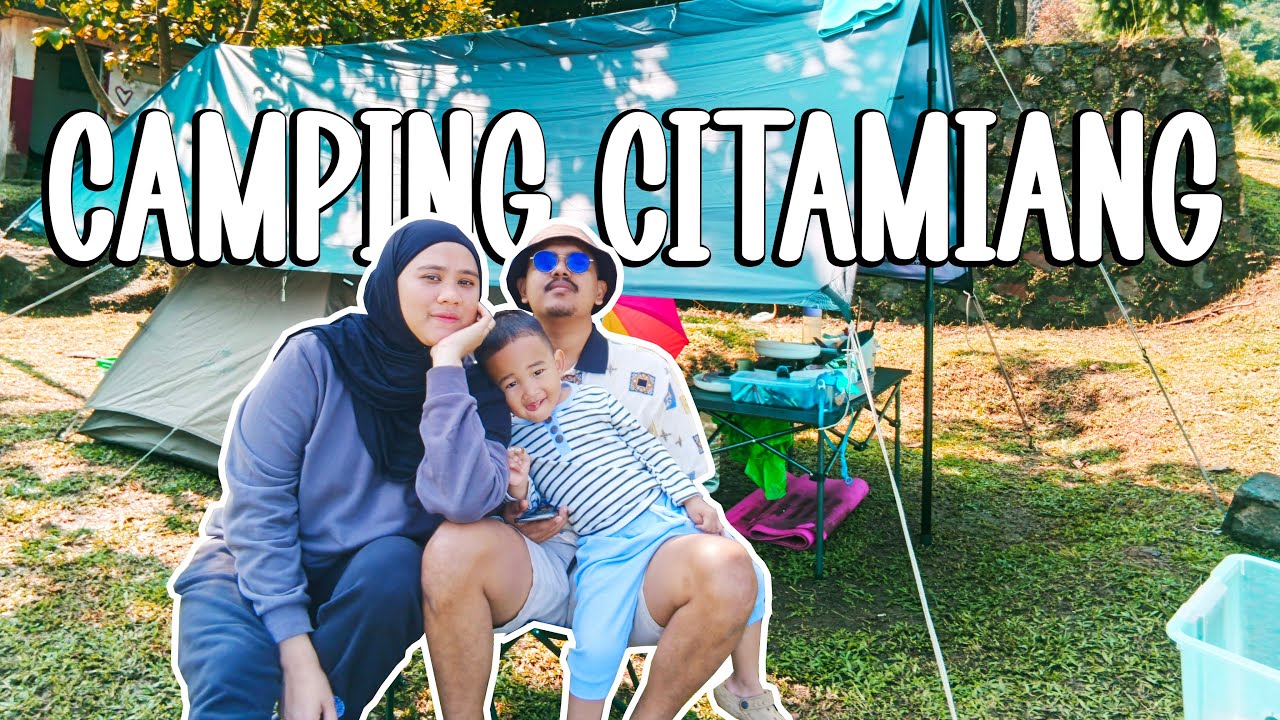 Camping Dengan View City Light Memukau Di CITAMIANG - YouTube