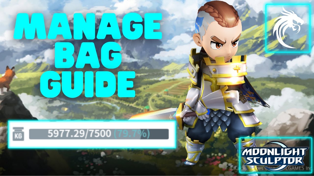 Inventory Management Tips! Moonlight Sculptor MMO! - YouTube