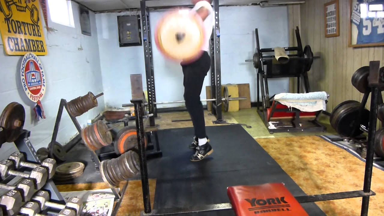 Just snatch pulls - not enough overhead room. #6 - YouTube