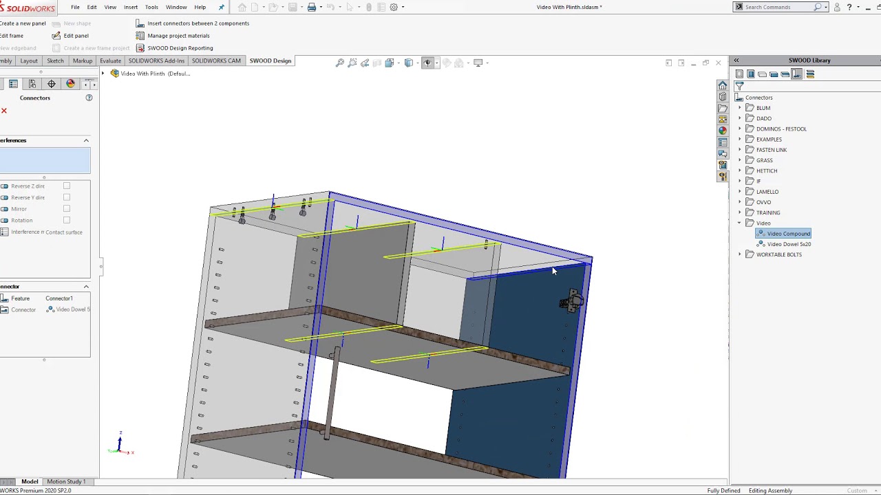 SOLIDWORKS | SWOOD DESIGN - YouTube