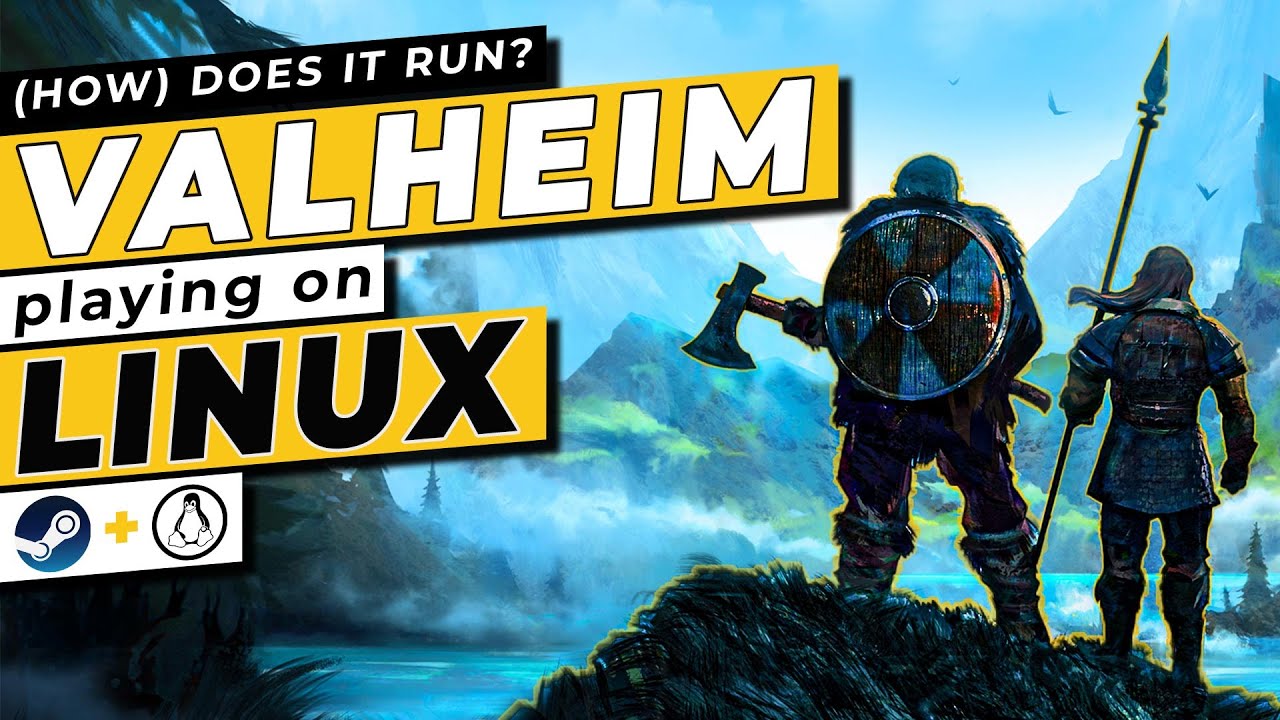 VALHEIM - playing on Linux - (how) does it run? (Steam) - YouTube