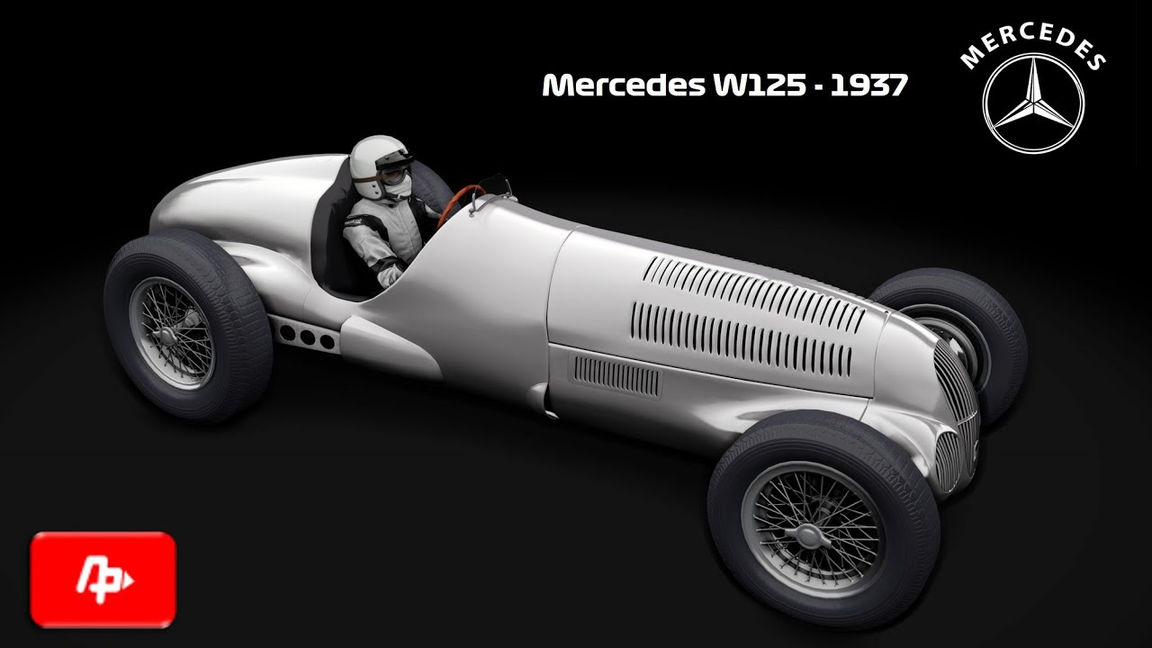 ASSETTO CORSA Mercedes W125 1937 - YouTube