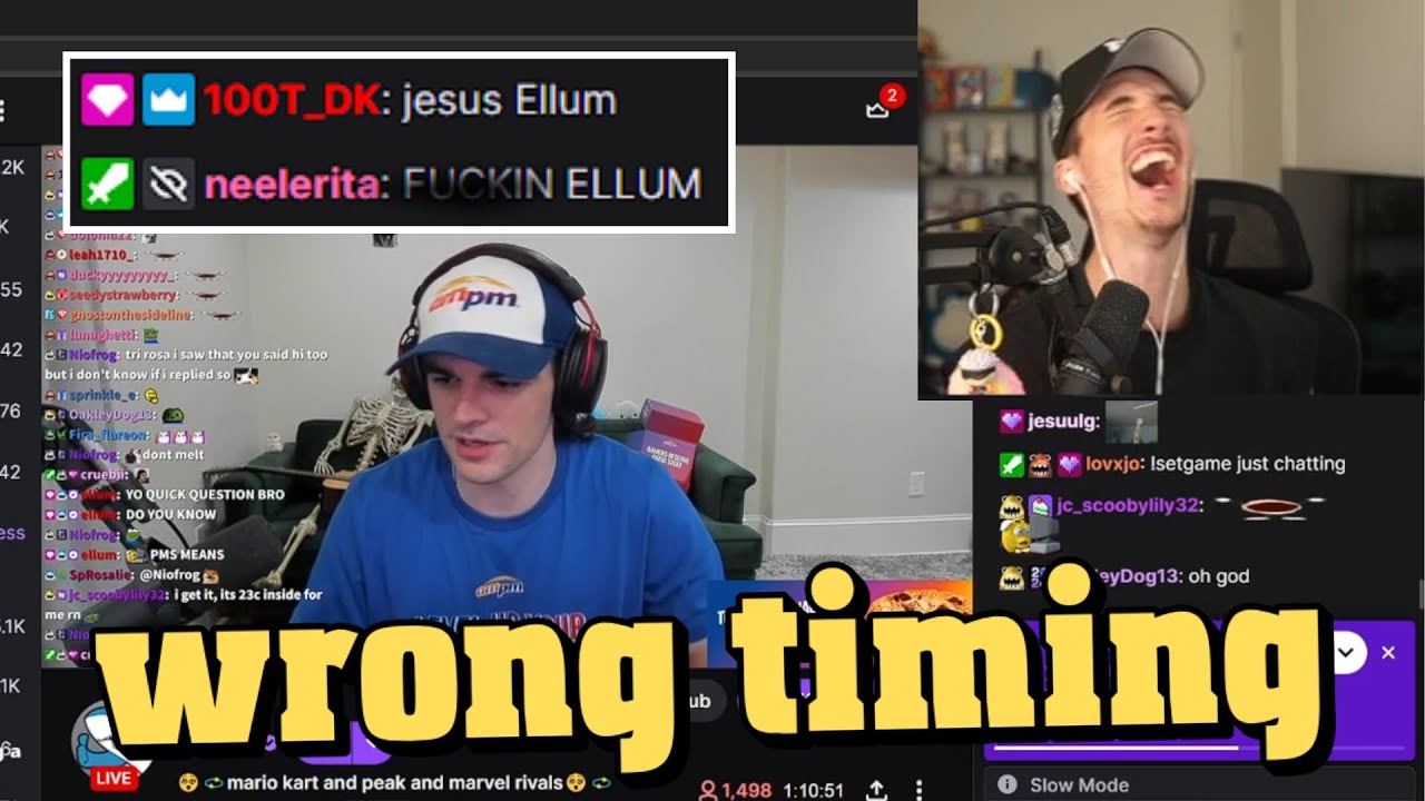 Ellum TYPES in Foolish' Chat in the WRONG TIME - YouTube