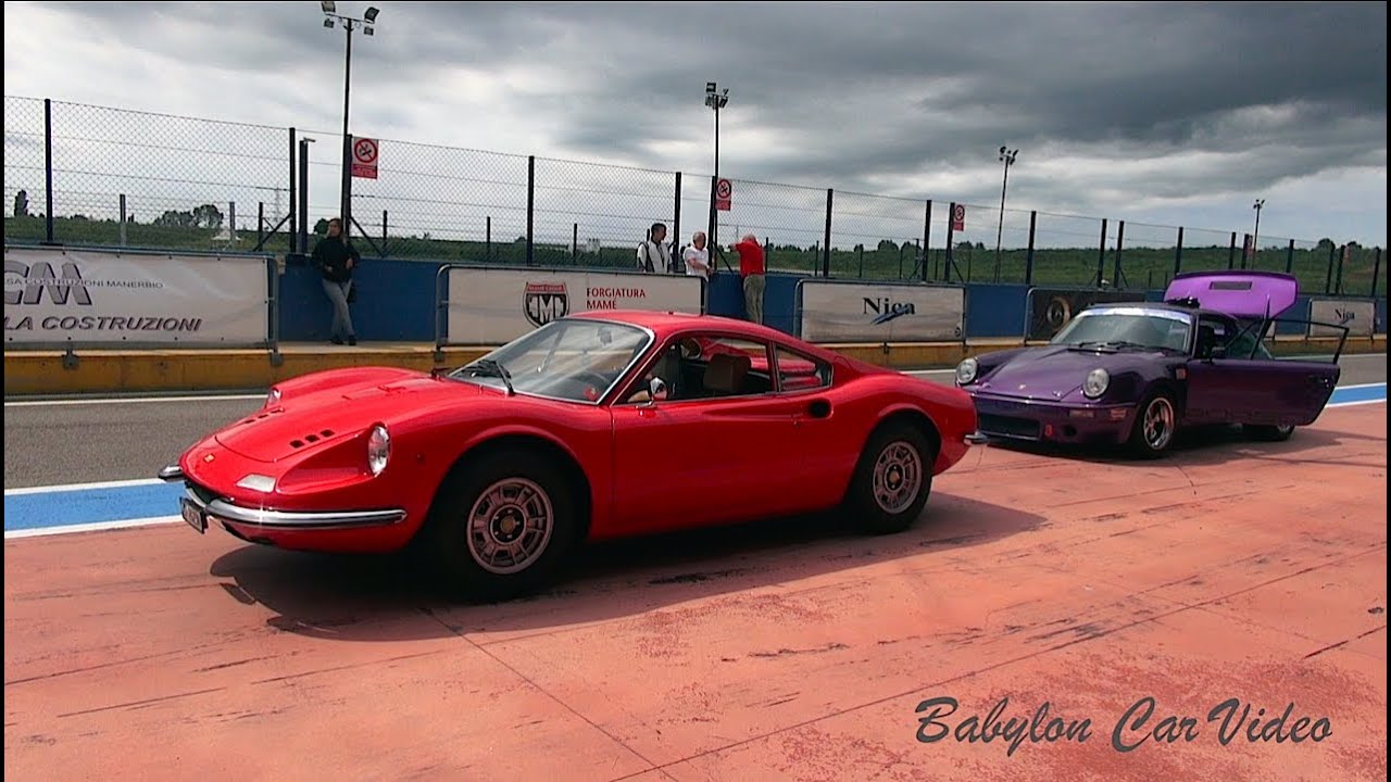 Ferrari Dino GT vs Porsche 911 - YouTube