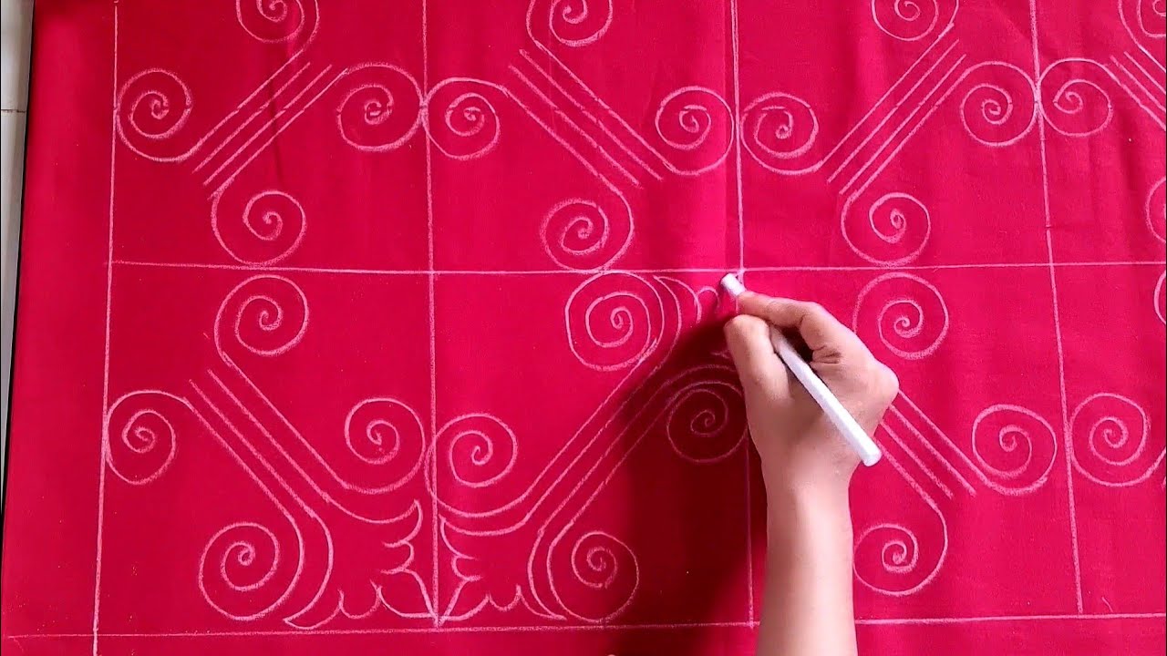 Gorgeous Nakshi kantha drawing tutorial.nokshi katha design.Nakshi ...