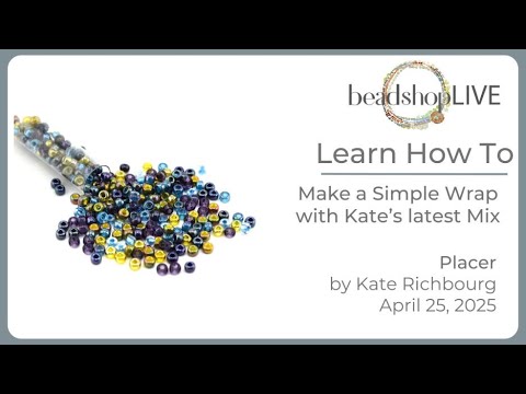 Beadshop LIVE: Make the Placer Wrap Bracelet - YouTube
