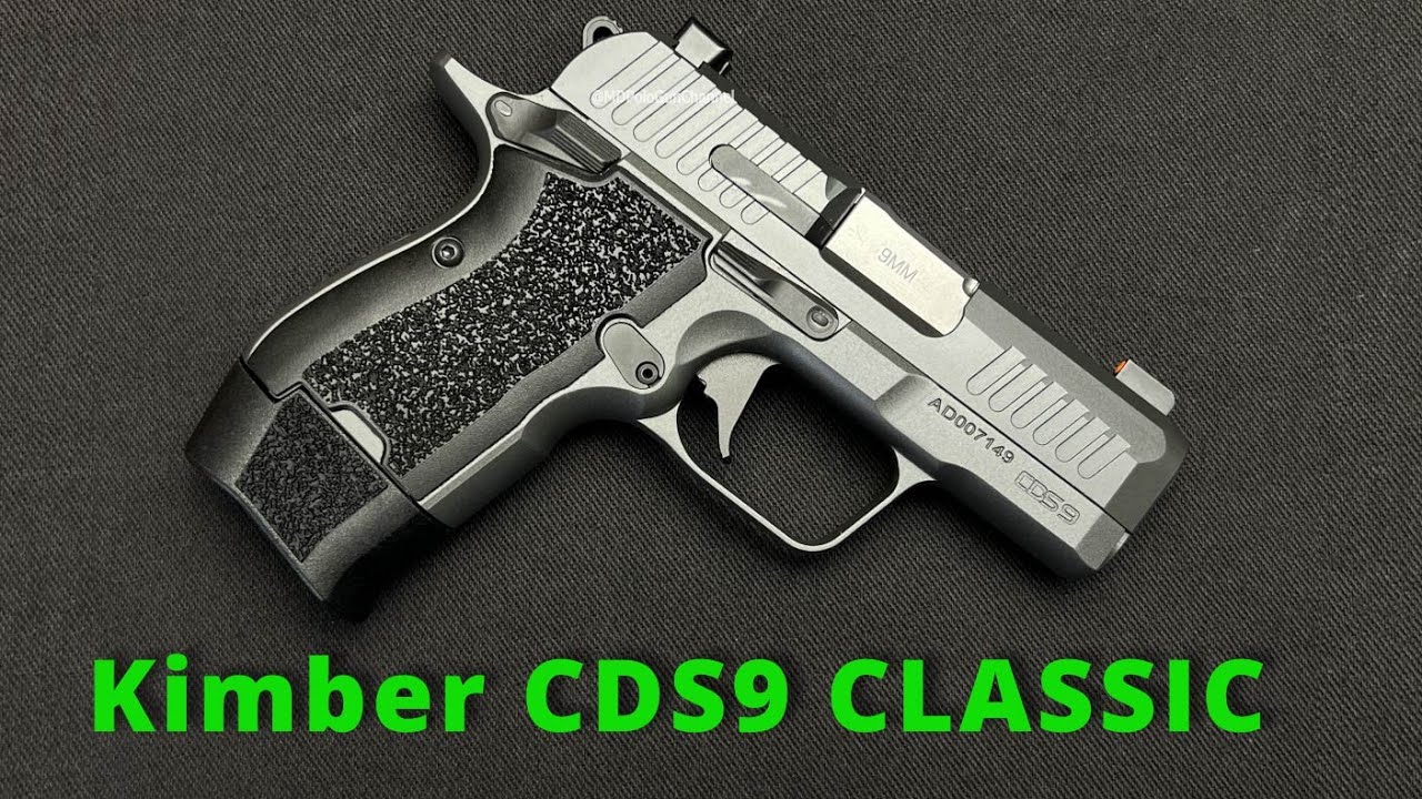Kimber CDS9 Classic - My New EDC? - YouTube