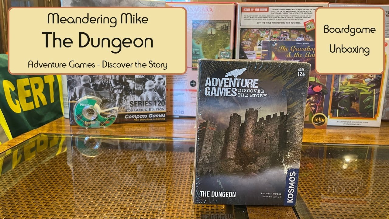 Unboxing The Dungeon - part of the Adventure Games - Discover the Story ...