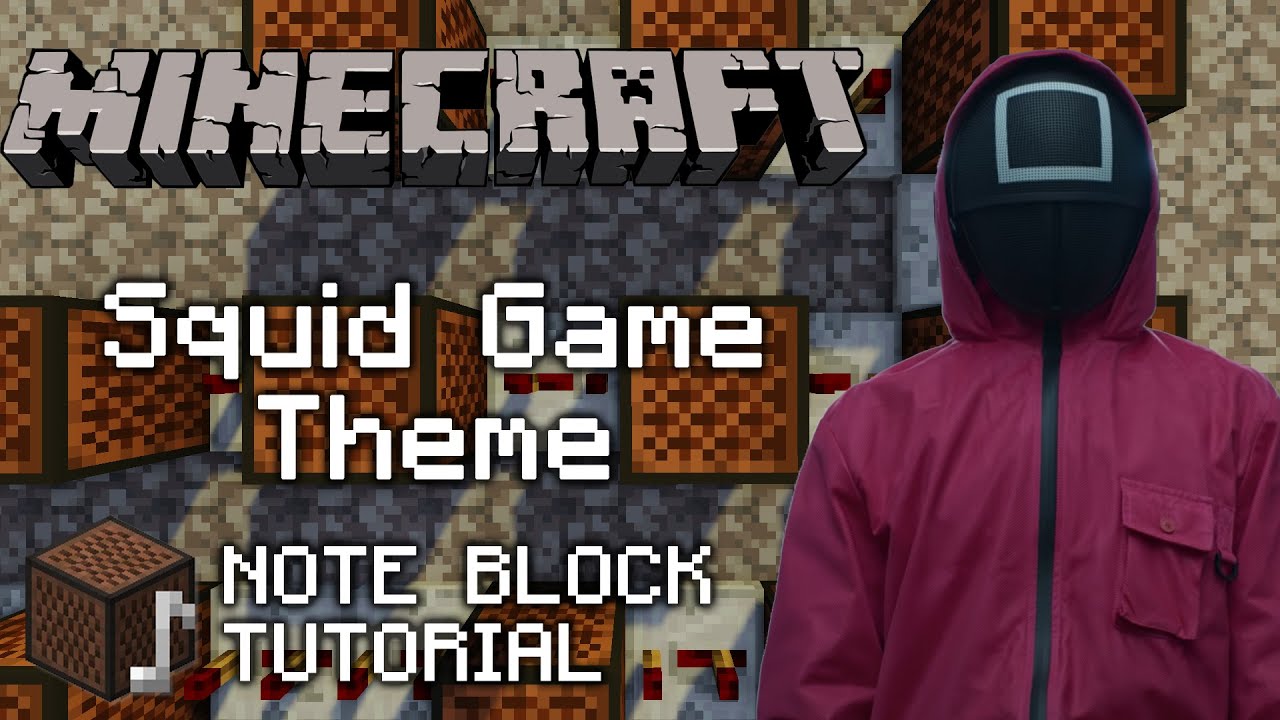 Squid Game Theme - Minecraft Note Block Tutorial - YouTube