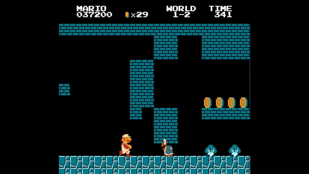Super Mario Bros Recreation:Gameplay of world 1. - YouTube