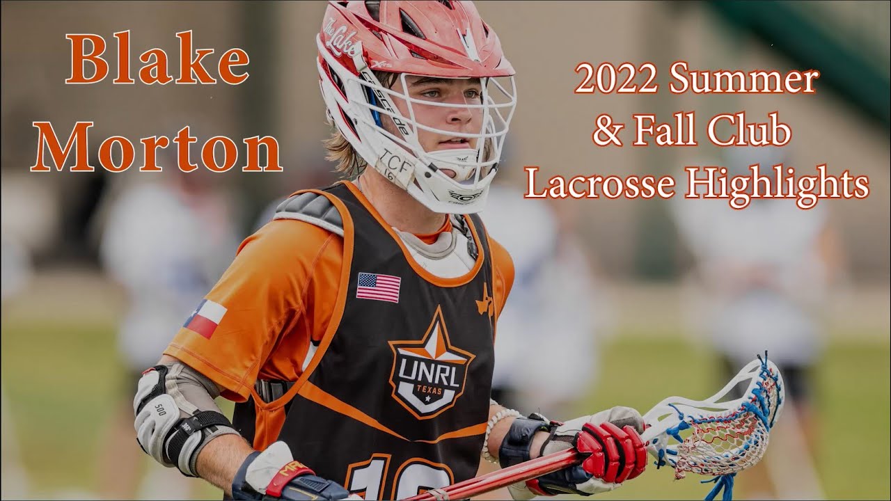 Blake Morton ('23) Summer & Fall 2022 Club Lacrosse Highlights - YouTube