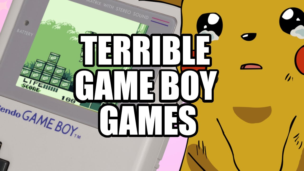 Bottom of the Barrel: Worst Game Boy Games Explored - YouTube