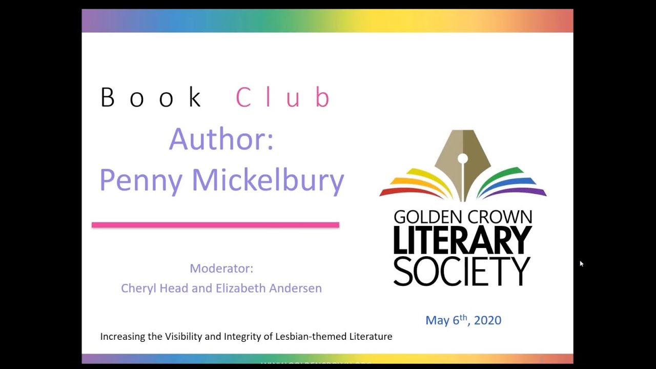 GCLS Online Book Club Discussion with Penny Micklebury - YouTube