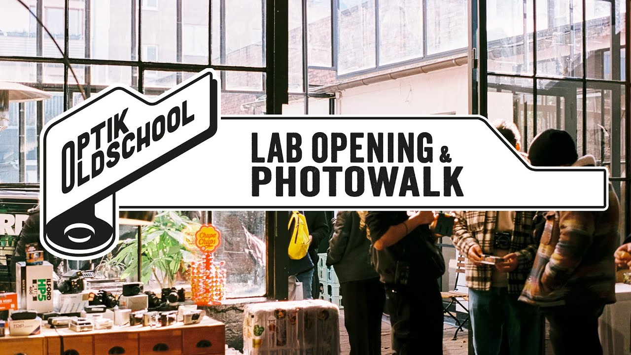 Optik Oldschool - Lab Opening & Community Photowalk - YouTube