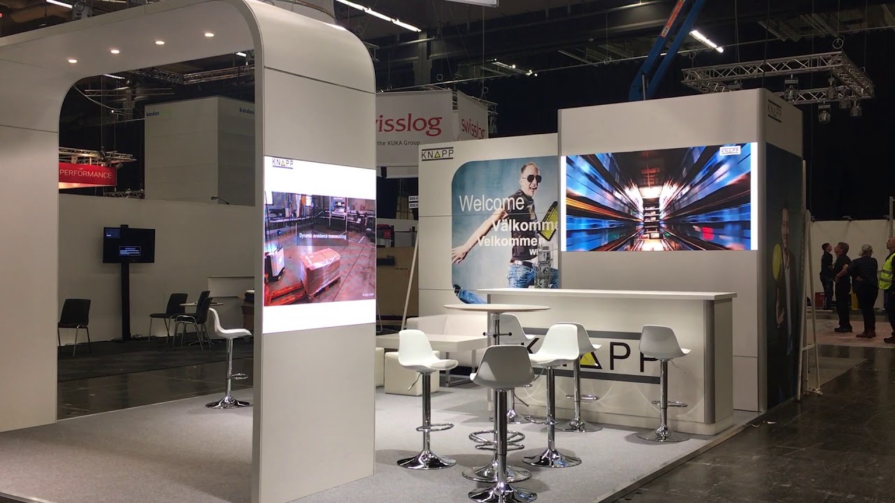 Knapp AB med beMatrix LED-skin - YouTube