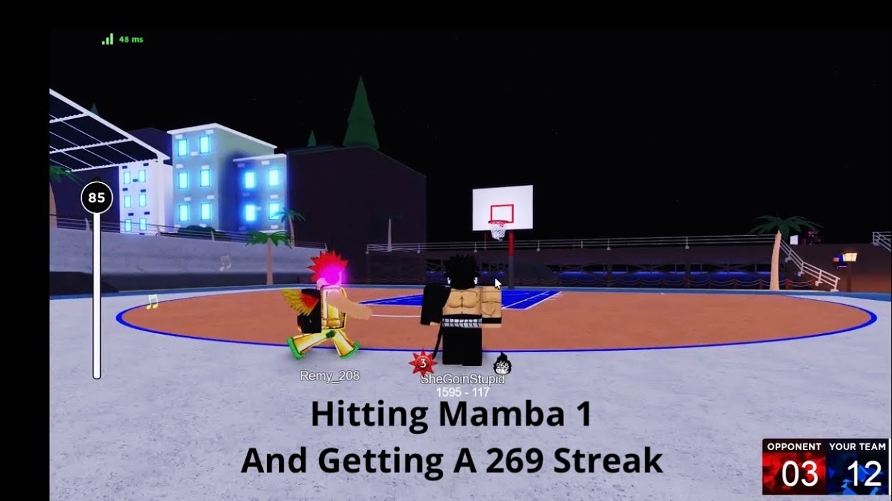 SheGoinStupid HITS MAMBA 1 IN HOOPZ! + 269 STREAK?! (Roblox Hoopz ...