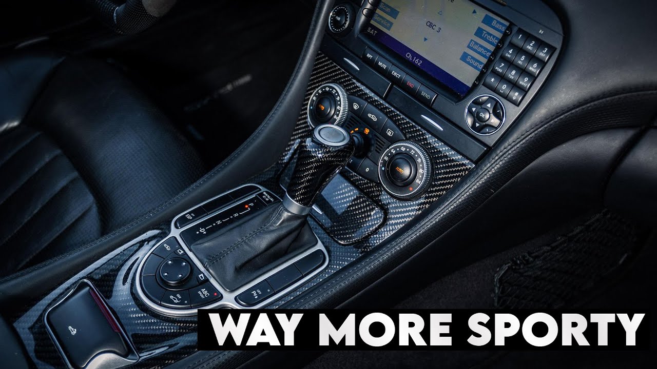 Mercedes R230 Carbon Fiber Interior Conversion! - YouTube