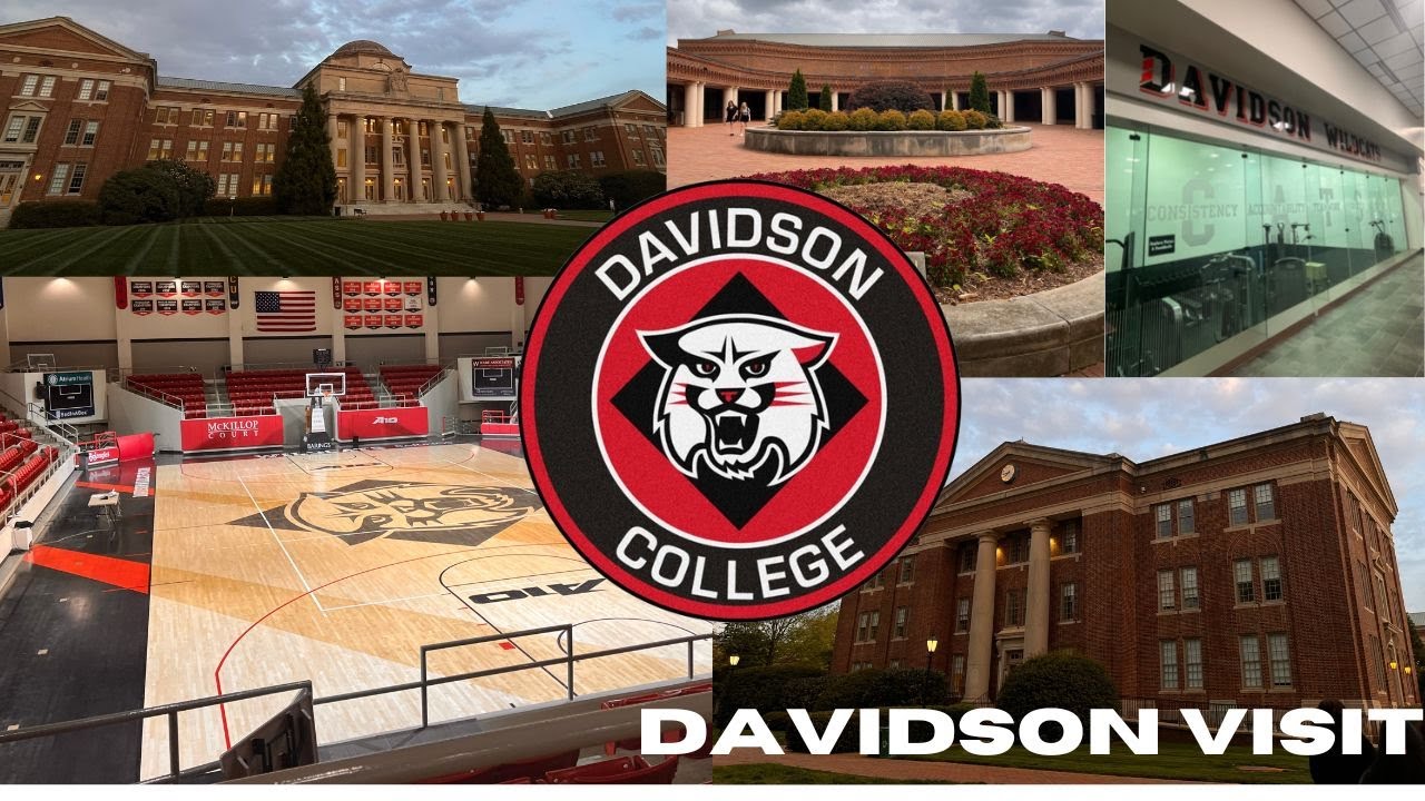 davidson college visit + essay responses! - YouTube