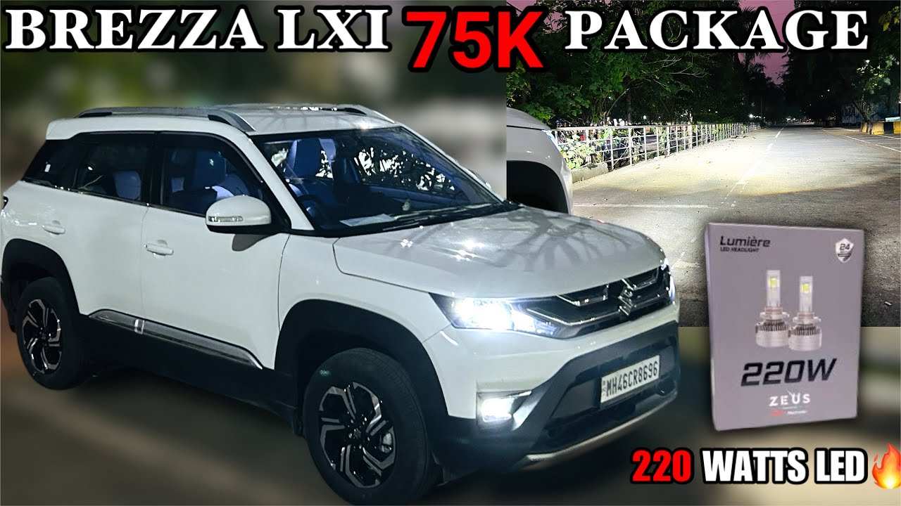 Maruti BREZZA 2024 LXI Cng MODIFIED IN ₹75000/- ONLY🔥|BREZZA 2024 ...