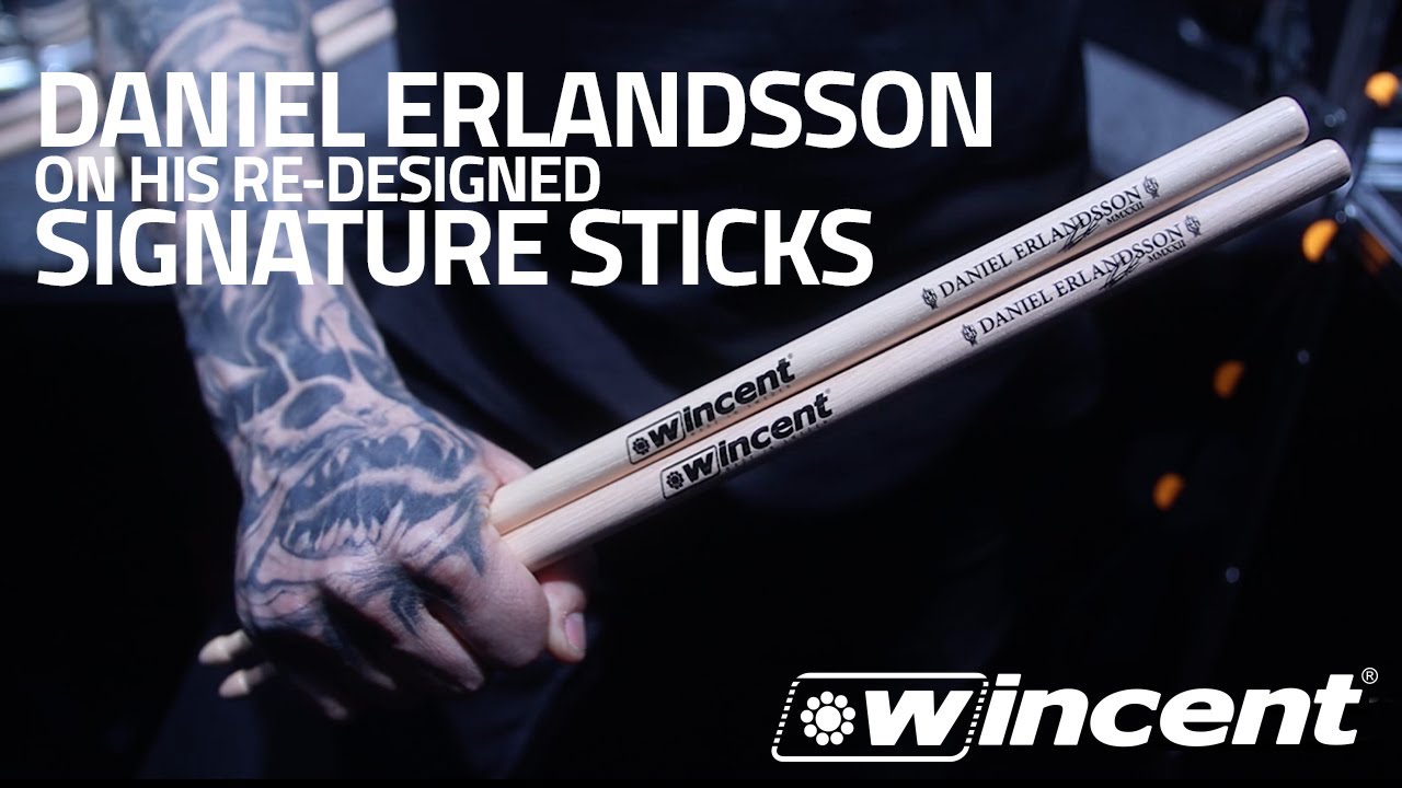 New Daniel Erlandsson Signature sticks! - YouTube
