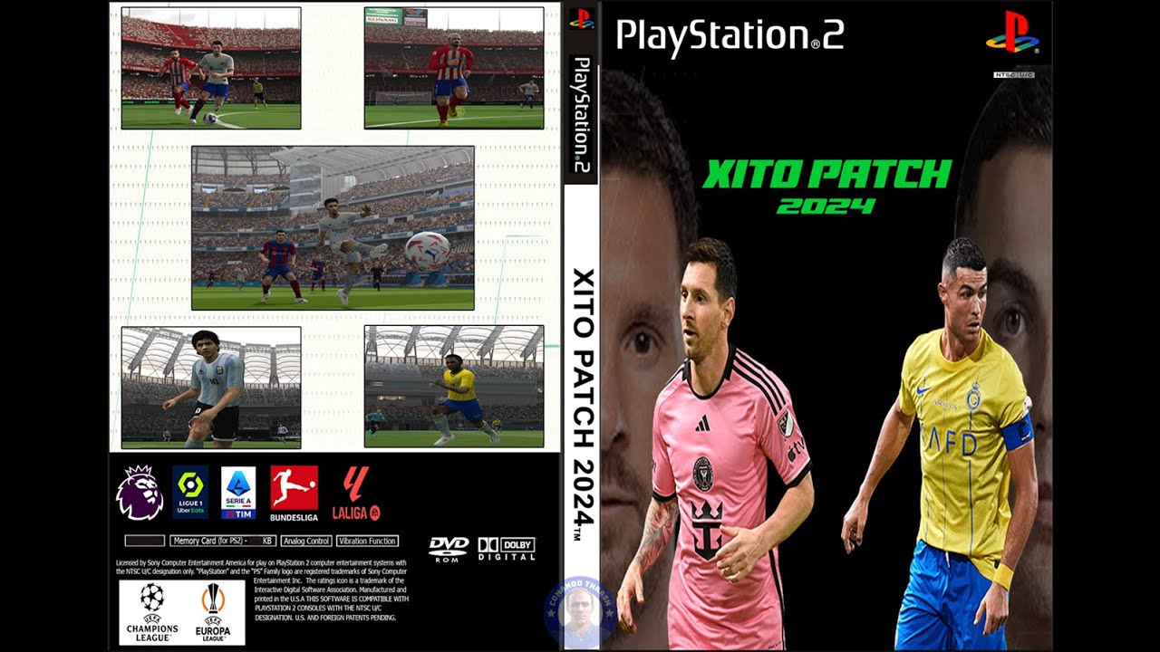 Xito Patch 2024 - Pro Evolution Soccer 2014 (PES 2014) - PlayStation 2 (PS2) [GamePlay] - YouTube