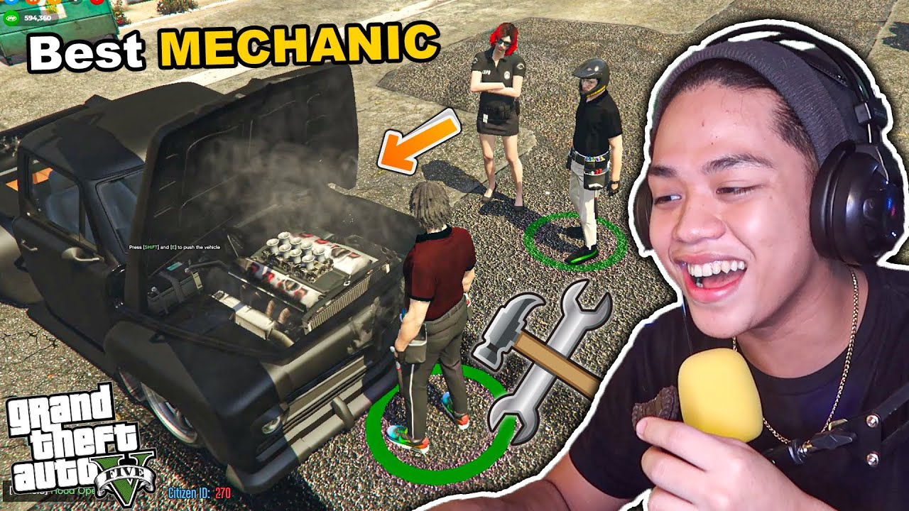 MEKANIKO na ako sa GTA 5!! (The best Mechanic) | Gta 5 Roleplay - YouTube