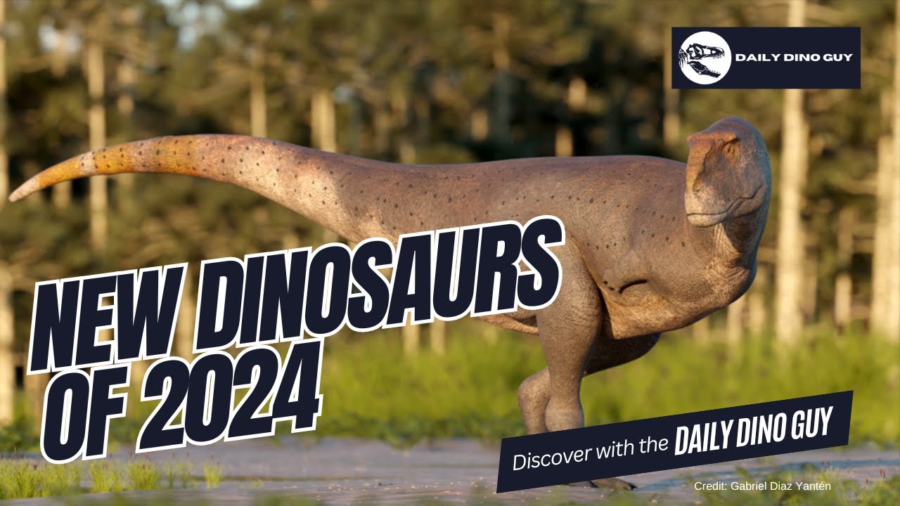 Paleontologist Reveals Newly Discovered Dinosaurs of 2024 Part 3 - YouTube