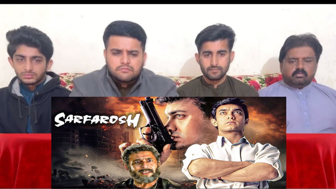 Pakistani Reaction on Sarfarosh Movie Scene, PART 1 - YouTube