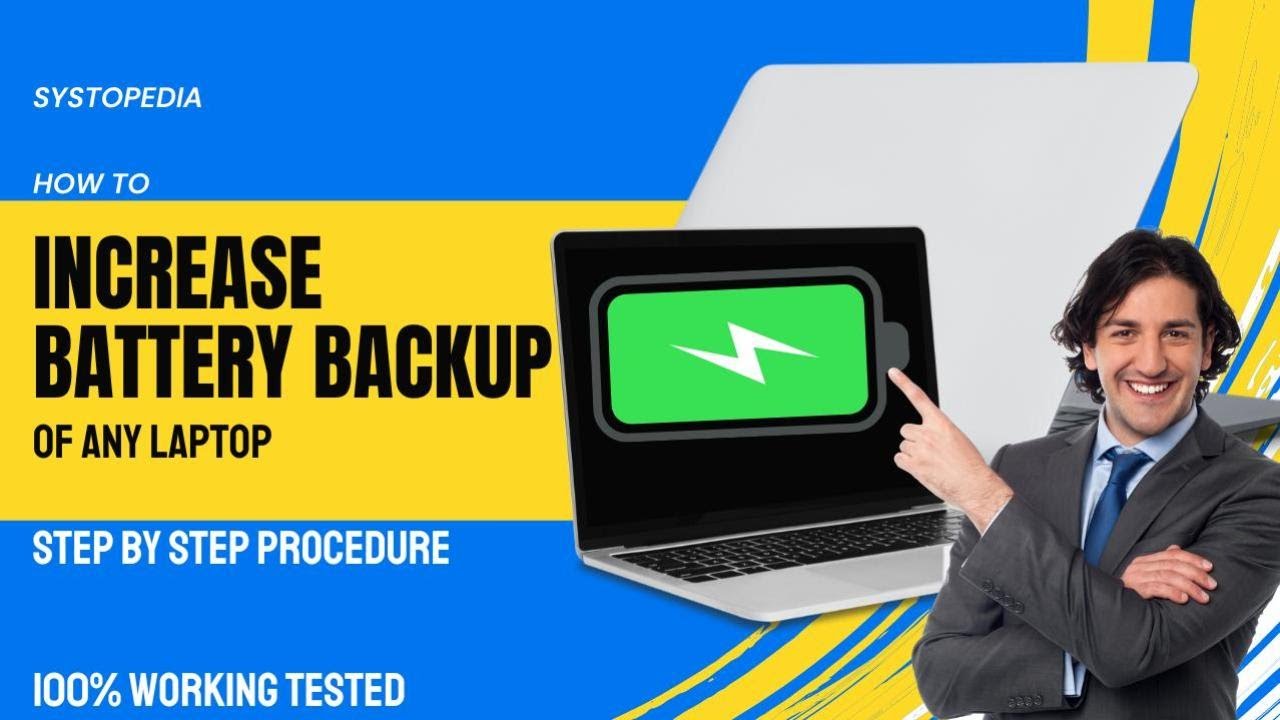Double up your laptop battery time with this secret trick, 100% working ...