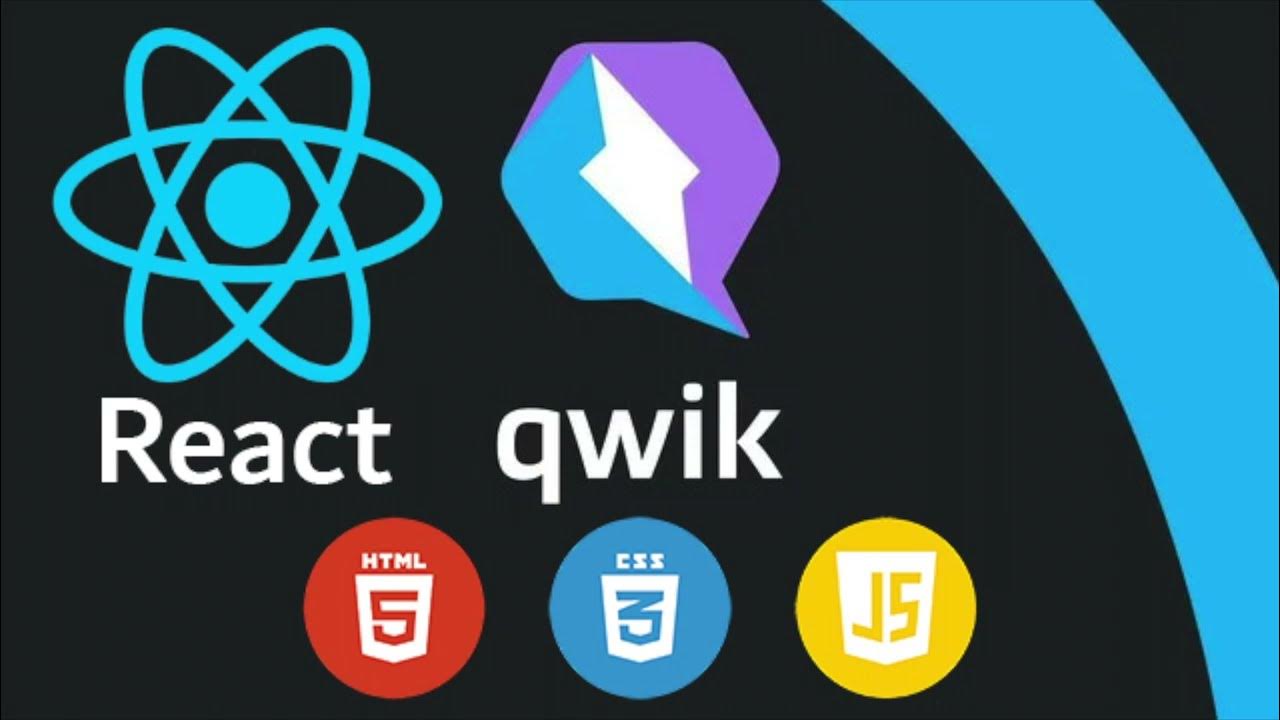 Qwik Framework Introduction First App And React Integration Youtube