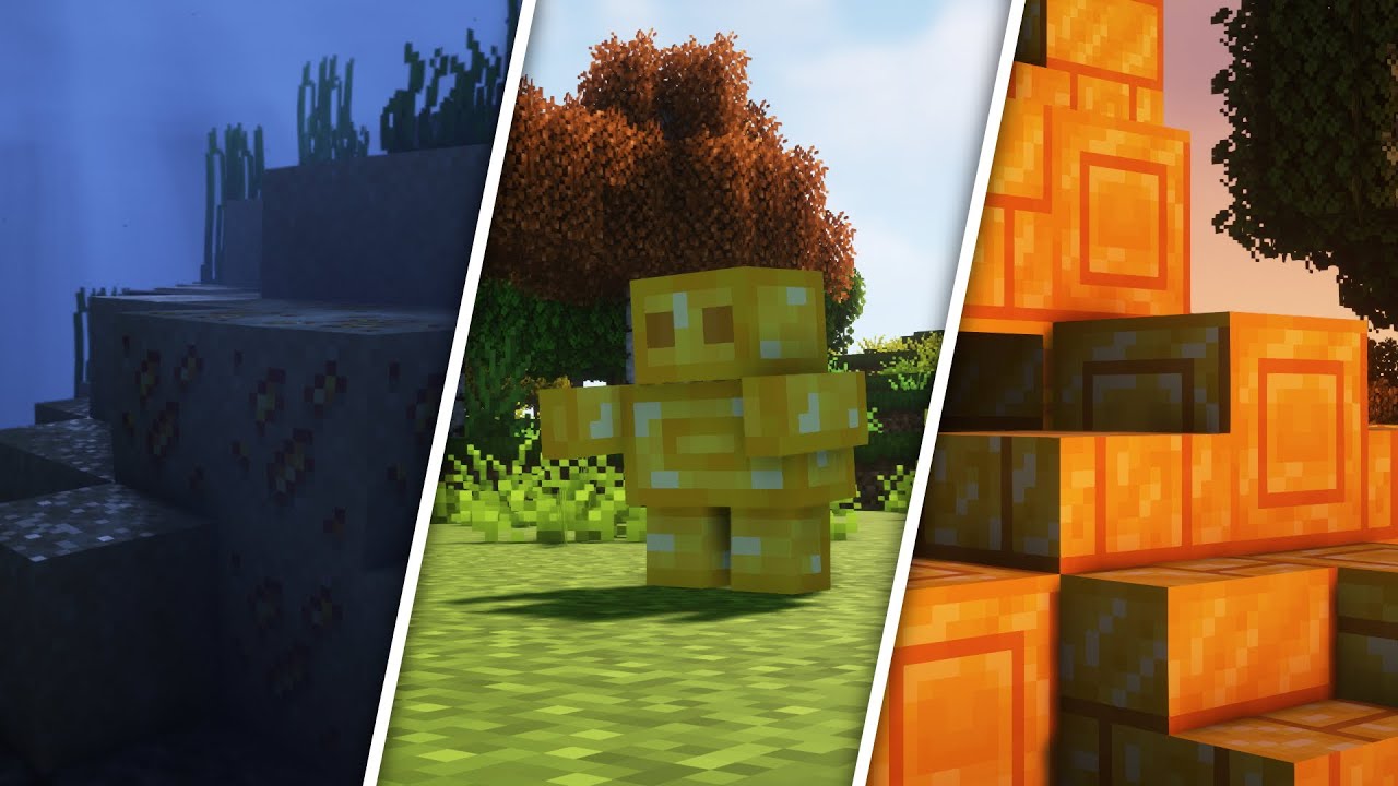 Minecraft The GOLD RUSH Mod 1.18.2 | New Golden Golem mob! - YouTube