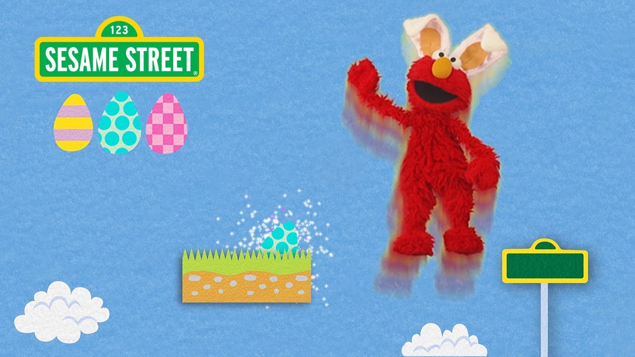 Sesame Street: Let's Play! Elmo's Colorful Egg Hunt Game - YouTube