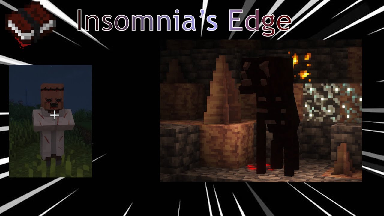 MINECRAFTS NEW HORROR MOD: INSOMNIA’S EDGE - YouTube