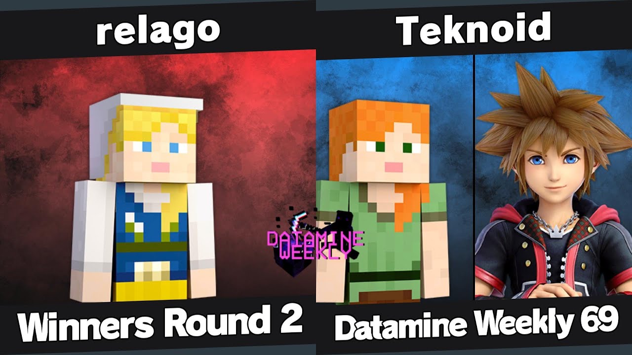 Datamine Weekly 69 - relago (Steve) vs Teknoid (Steve, Sora) - Winners ...