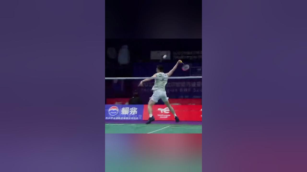 Lee zii jia backhand smash Surdiman cup 2023 Malaysia vs Chinese Taipei #leeziijia # ...