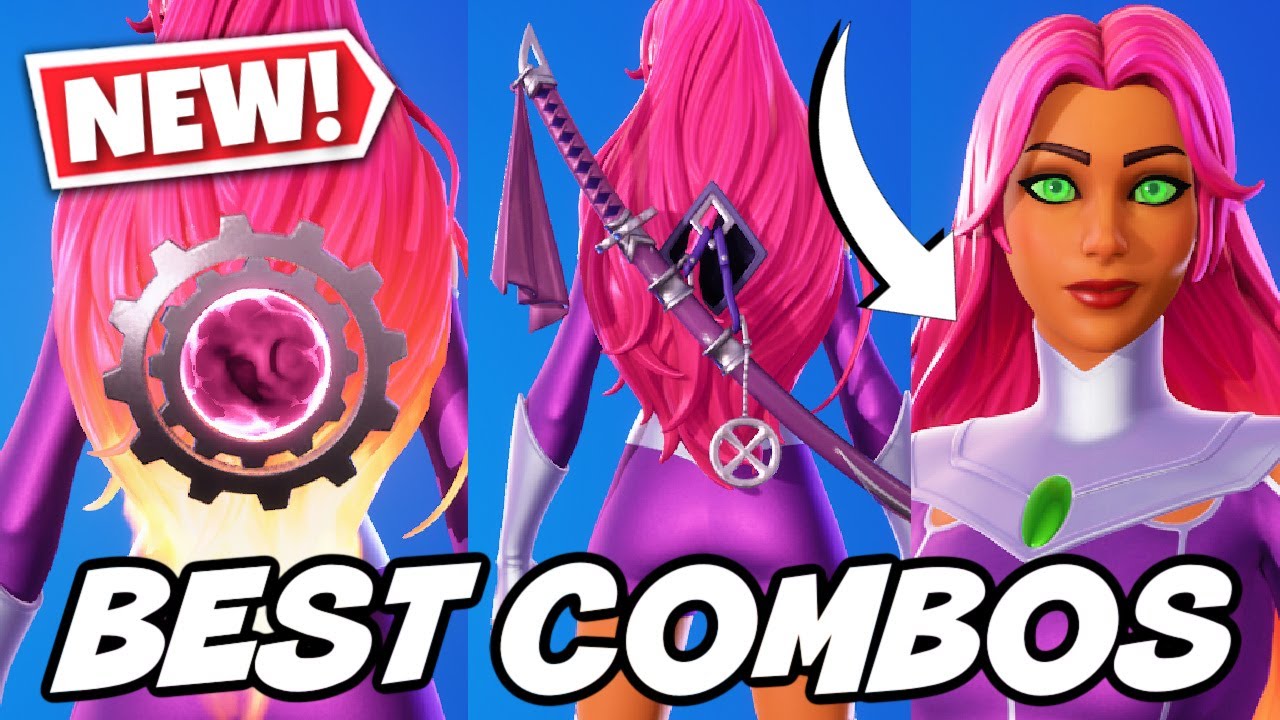 BEST COMBOS FOR *NEW* STARFIRE SKIN (STARFIRE BUNDLE)! - Fortnite - YouTube