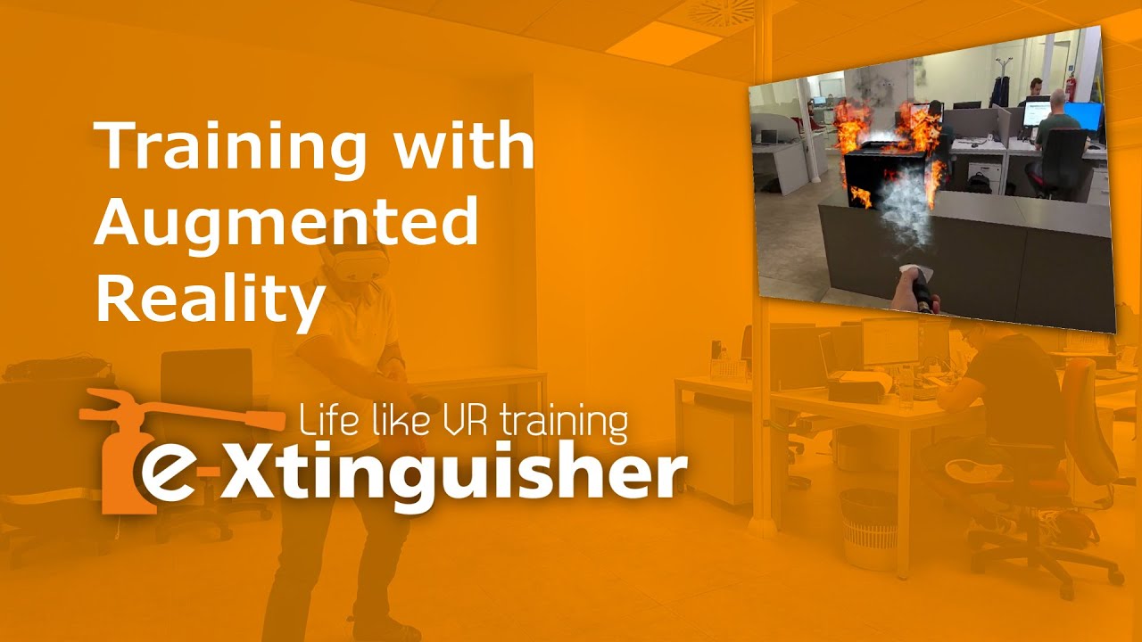 Workplace Fire Training with Augmented Reality | e-Xtinguisher - YouTube