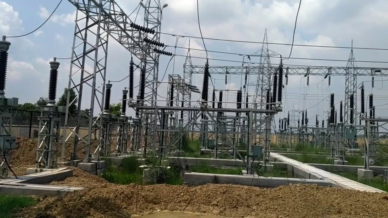 Power of Electricity UPPTCL 132 KV substation - YouTube
