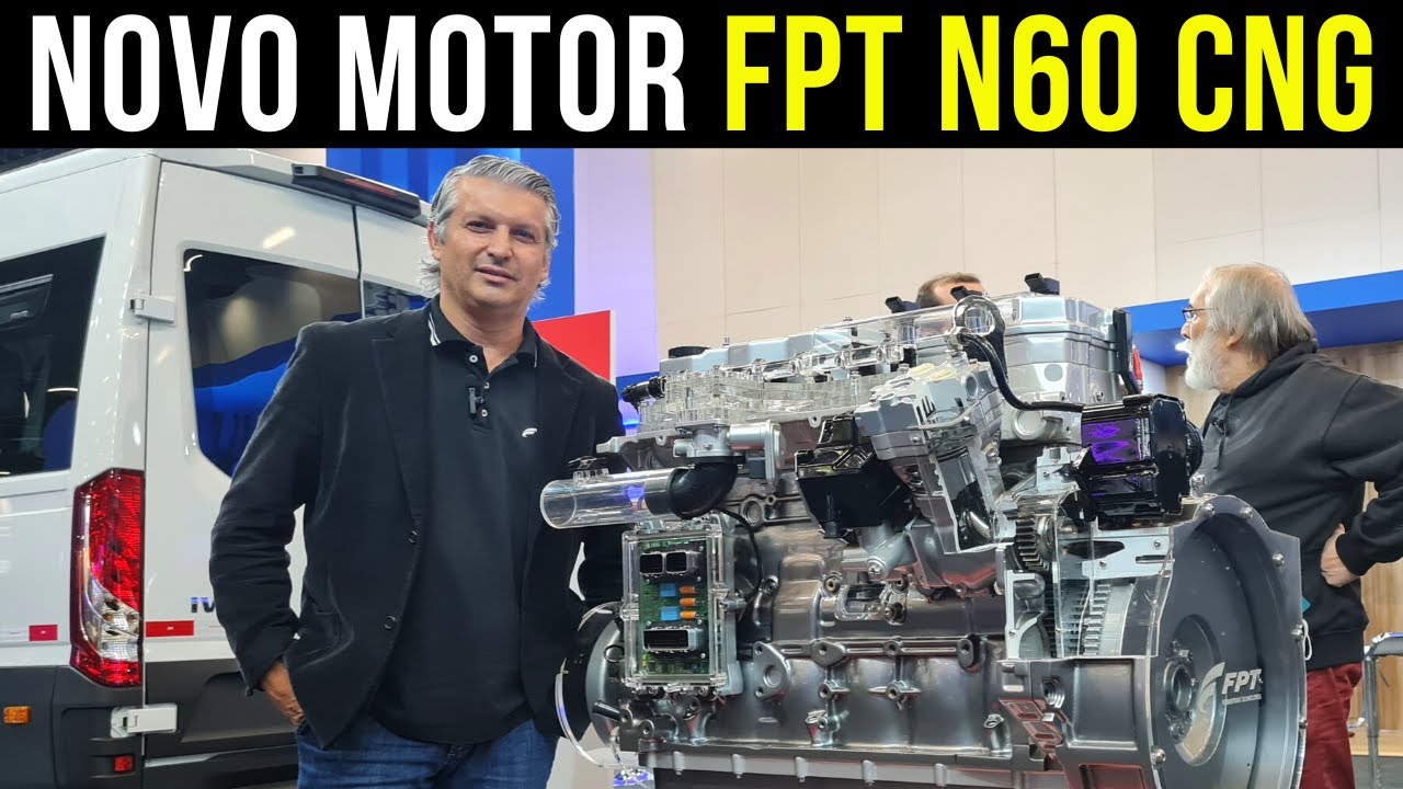 Iveco com motor FPT N60 CNG Euro 6 no Brasil - YouTube