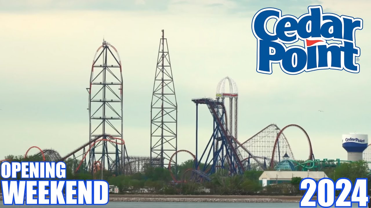 i went to CEDAR POINT on OPENING WEEKEND - 2024 - YouTube