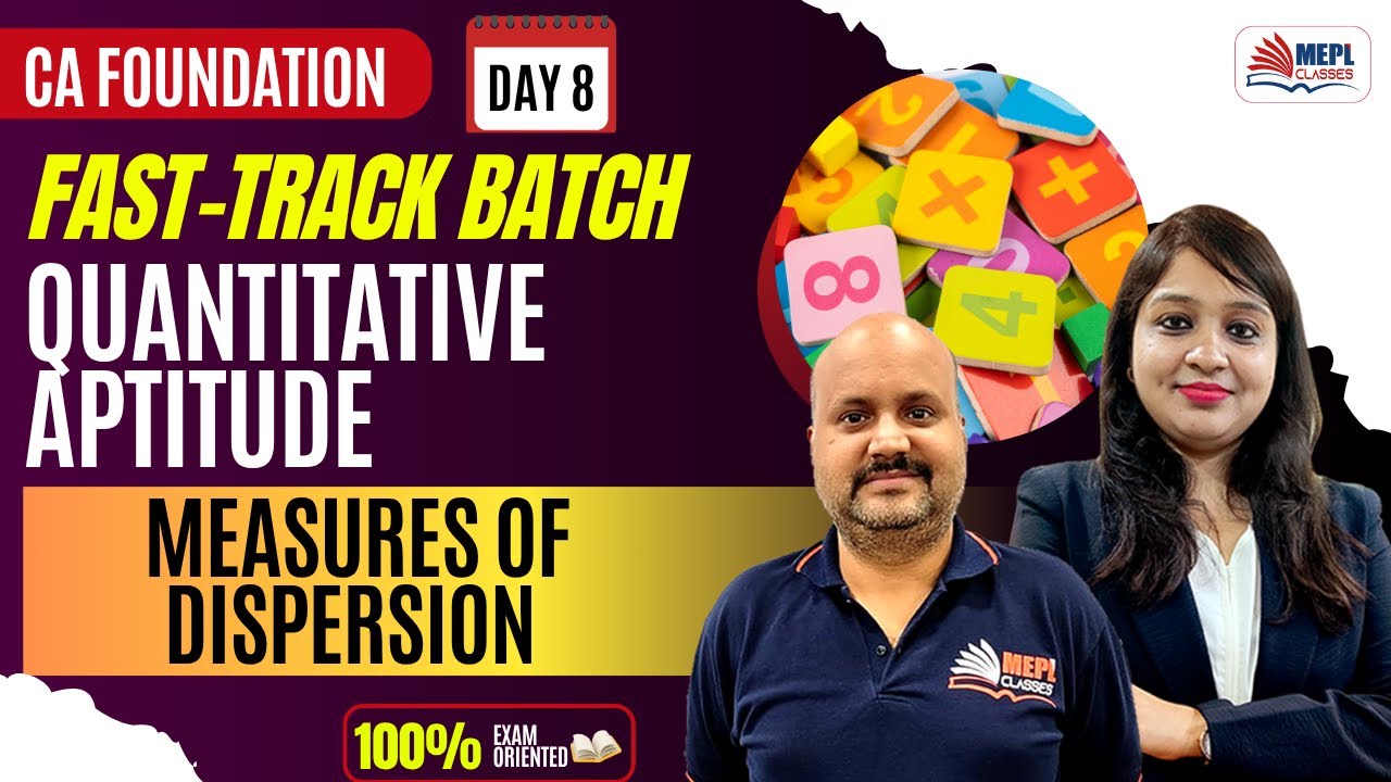 CA Foundation | Fast-Track Batch [Quantitative Aptitude - Class 10 ...