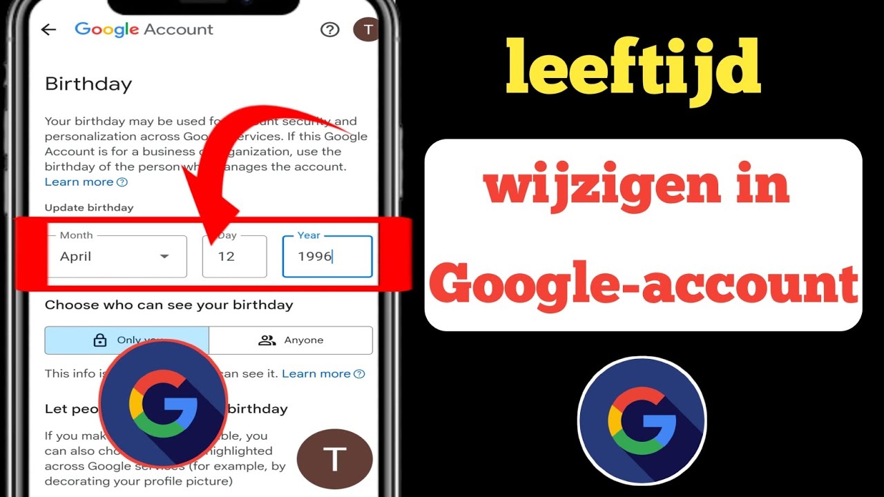 Hoe u uw leeftijd kunt wijzigen op een Google-account | Wijzig uw ...