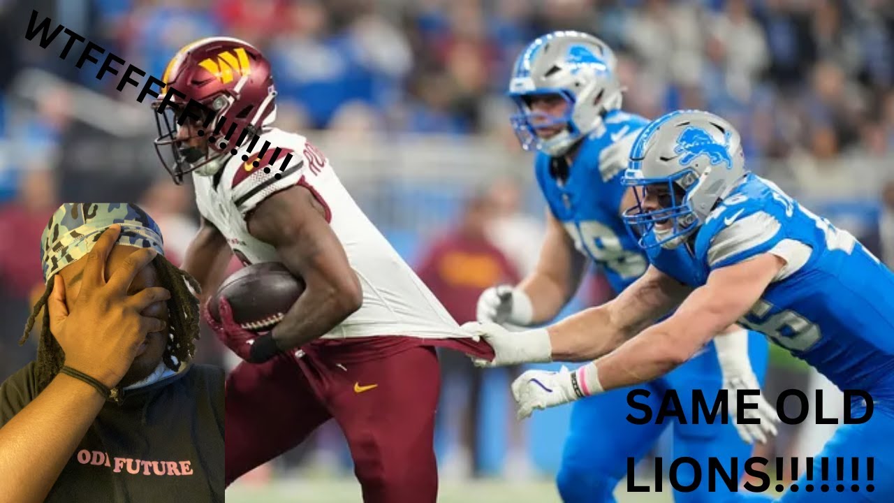 A BRAND NEW SAME OLD LIONS-Detroit Lions vs Washington Commanders ...